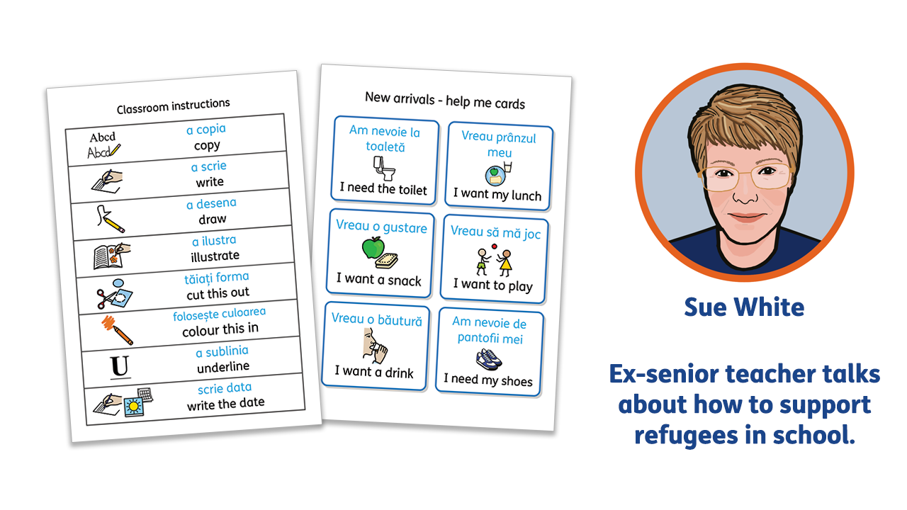 Using Symbols to Help Child Refugees Learn English | Widgit