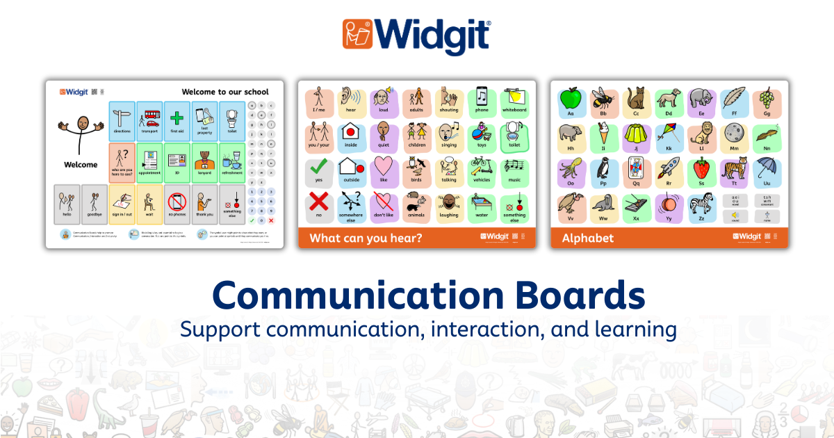 Widgit Communication Boards