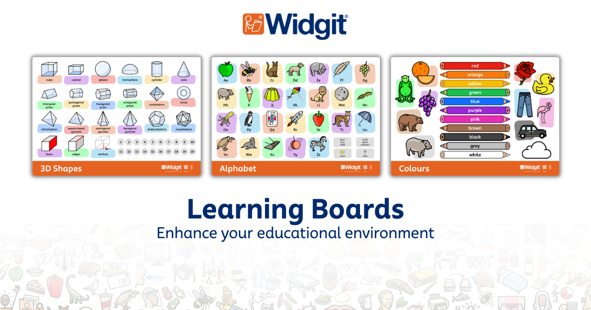 Widgit Learning Boards