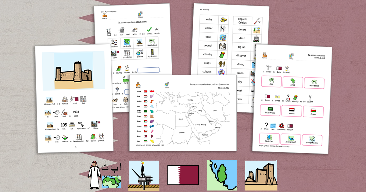 Widgit Symbol Resources | Qatar