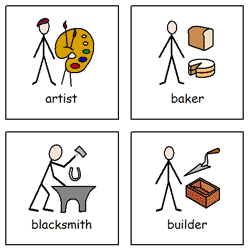 Widgit Symbol Resources | Occupations and Places