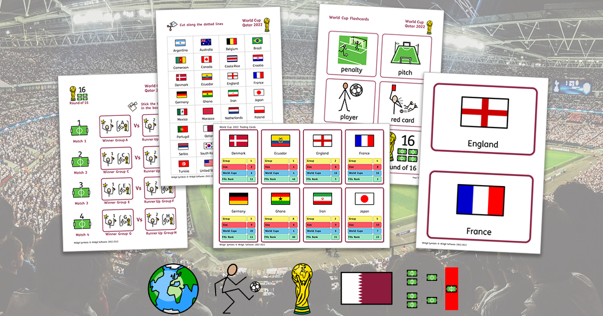 Widgit Symbol Resources | World Cup 2022 Qatar