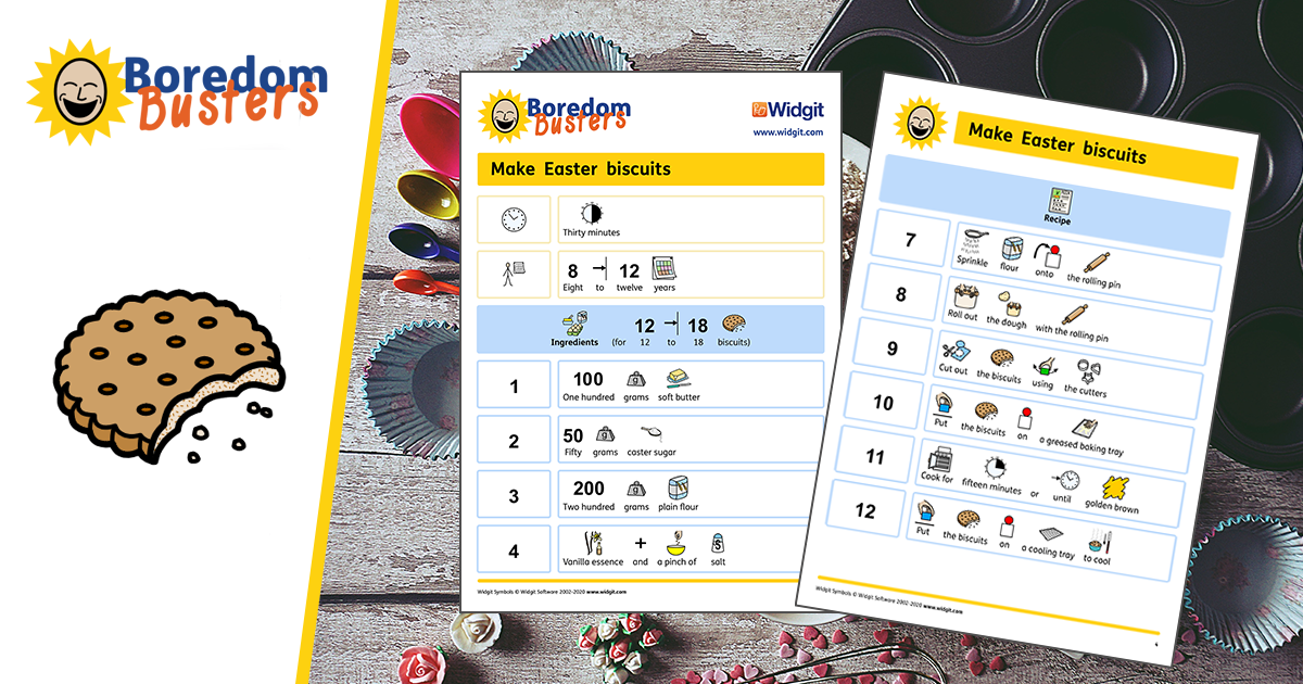 Easter Biscuits | Widgit