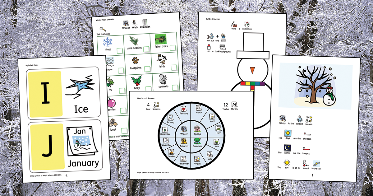 Widgit Symbol Resources | Winter Pack