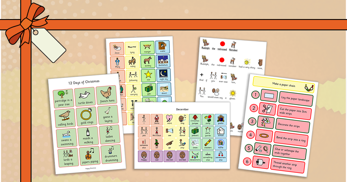 Widgit Symbol Resources | Christmas Communication Pack