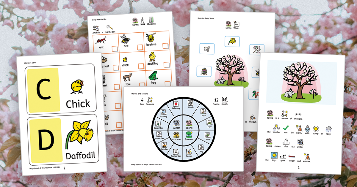 Widgit Symbol Resources | Spring Pack